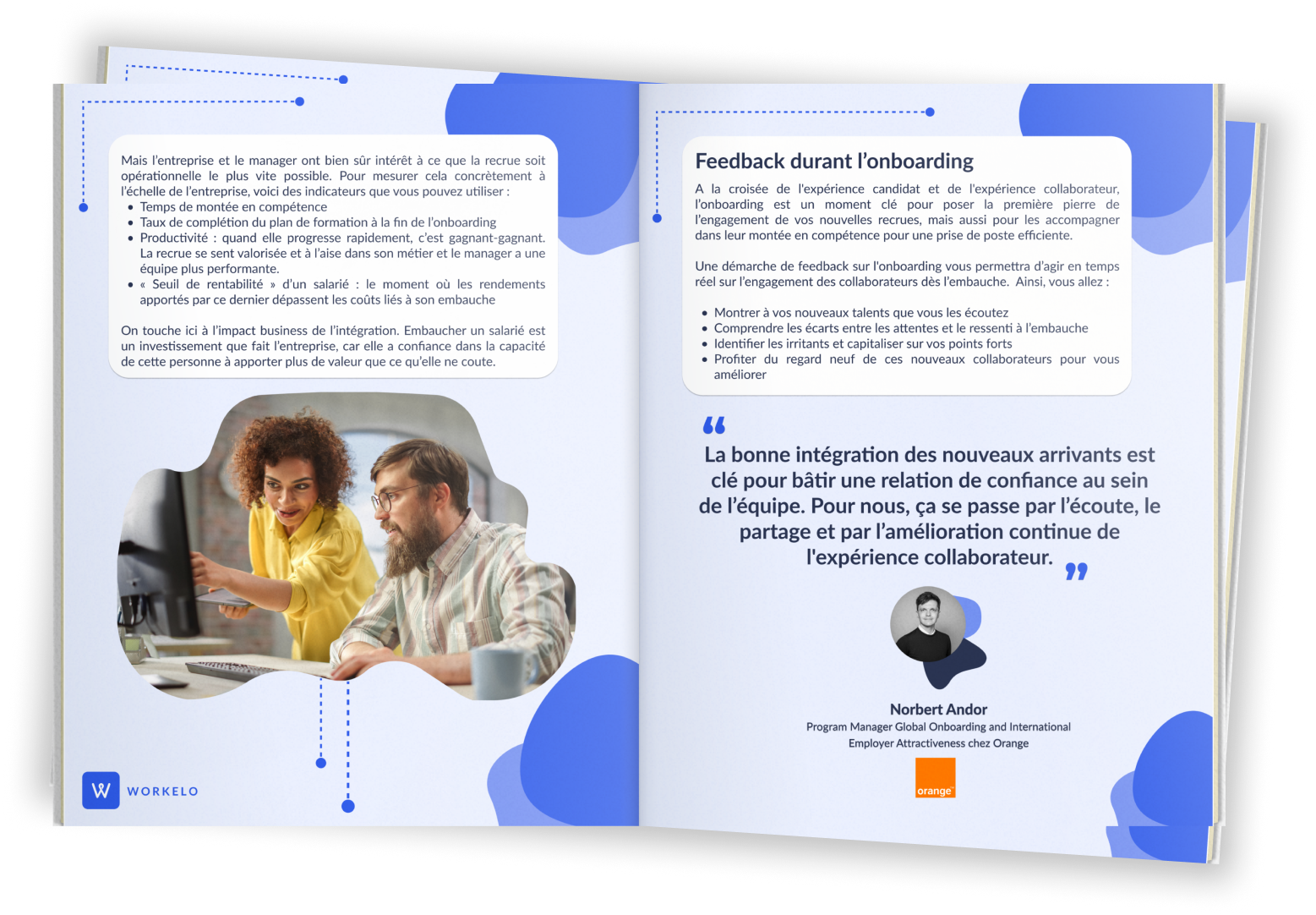 Onboarding : téléchargez le Guide ultime par Workelo & ses partenaires